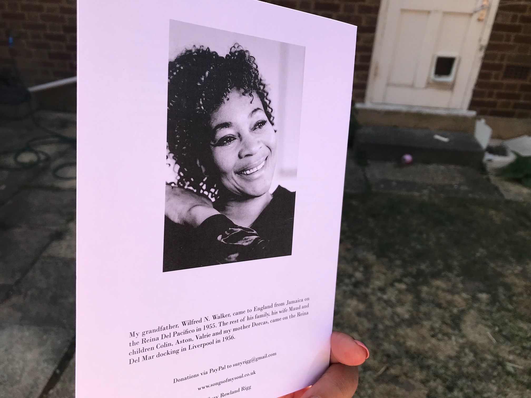 Remembering Windrush 1948 [VIDEO] - Suzy Rowland